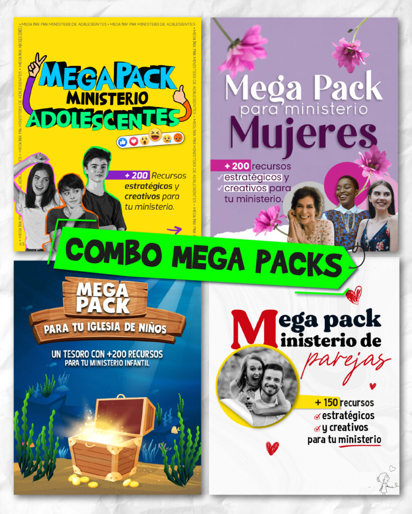 Mega Pack Ministerio Hombres - Más Impulso