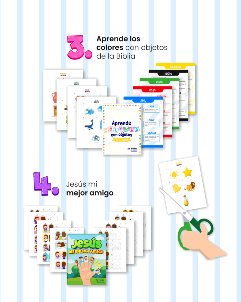 Mis primeros pasos en la Fe - 2 a 5 años - Más Impulso