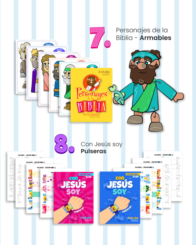 Mis primeros pasos en la Fe - 2 a 5 años - Más Impulso