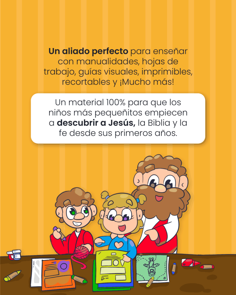 Mis primeros pasos en la Fe - 2 a 5 años - Más Impulso