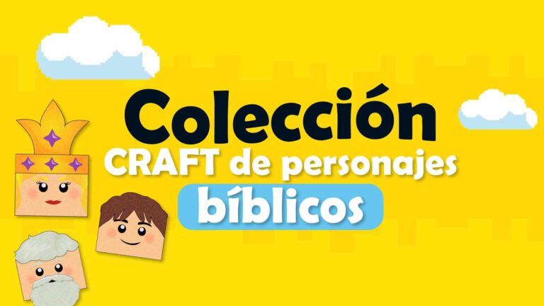 Personajes bíblicos en papel | Cube Craft PDF Gratis - Más Impulso