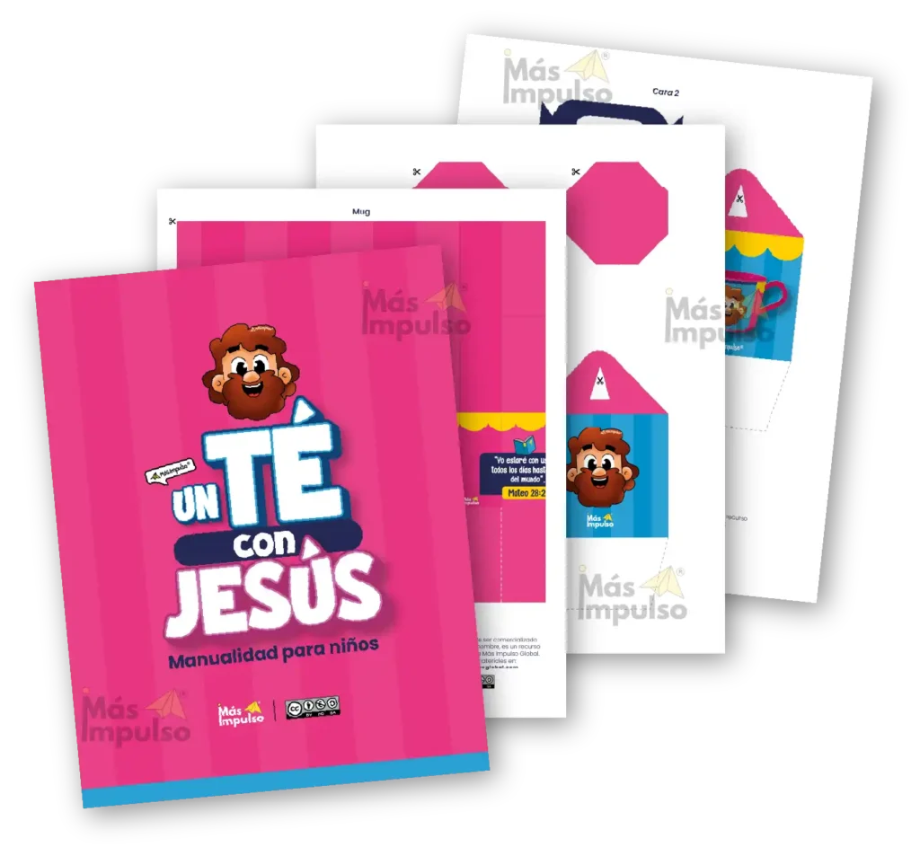 Manualidad cristiana para niños | Un té con Jesús - Más Impulso